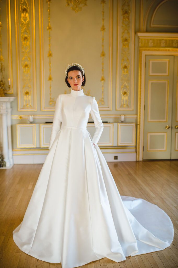 Miss Bush at 35 + our 'Chloe' anniversary dress by Jesus PeiroMiss Bush