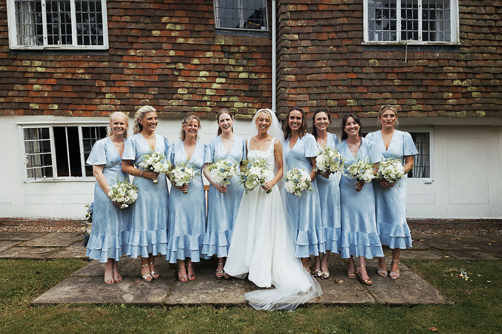 Divine Atelier Viola for Harriet's classic Summer wedding at Newney ...